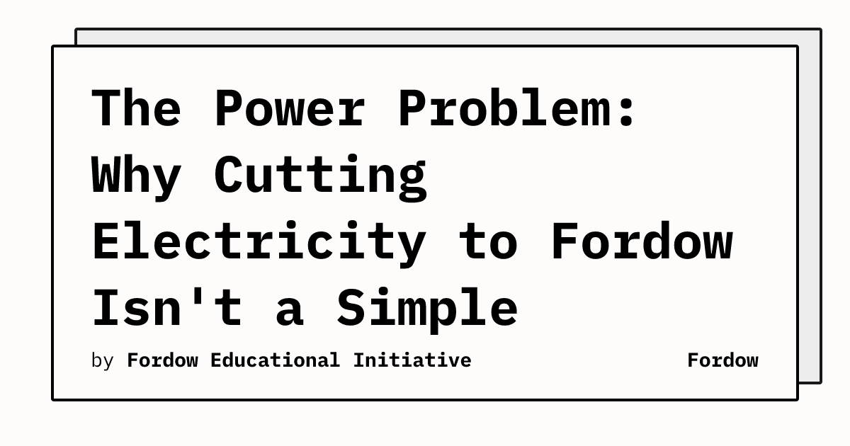 The Power Problem: Why Cutting Electricity to Fordow Isn't a Simple ...