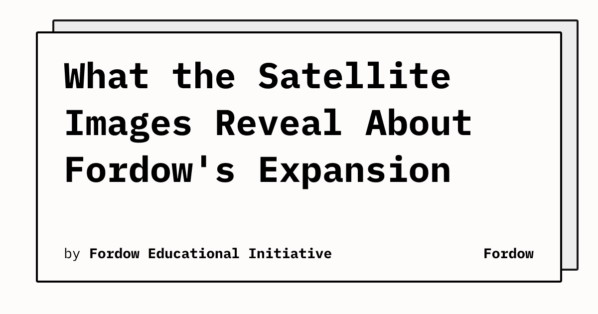What the Satellite Images Reveal About Fordow's Expansion | Fordow